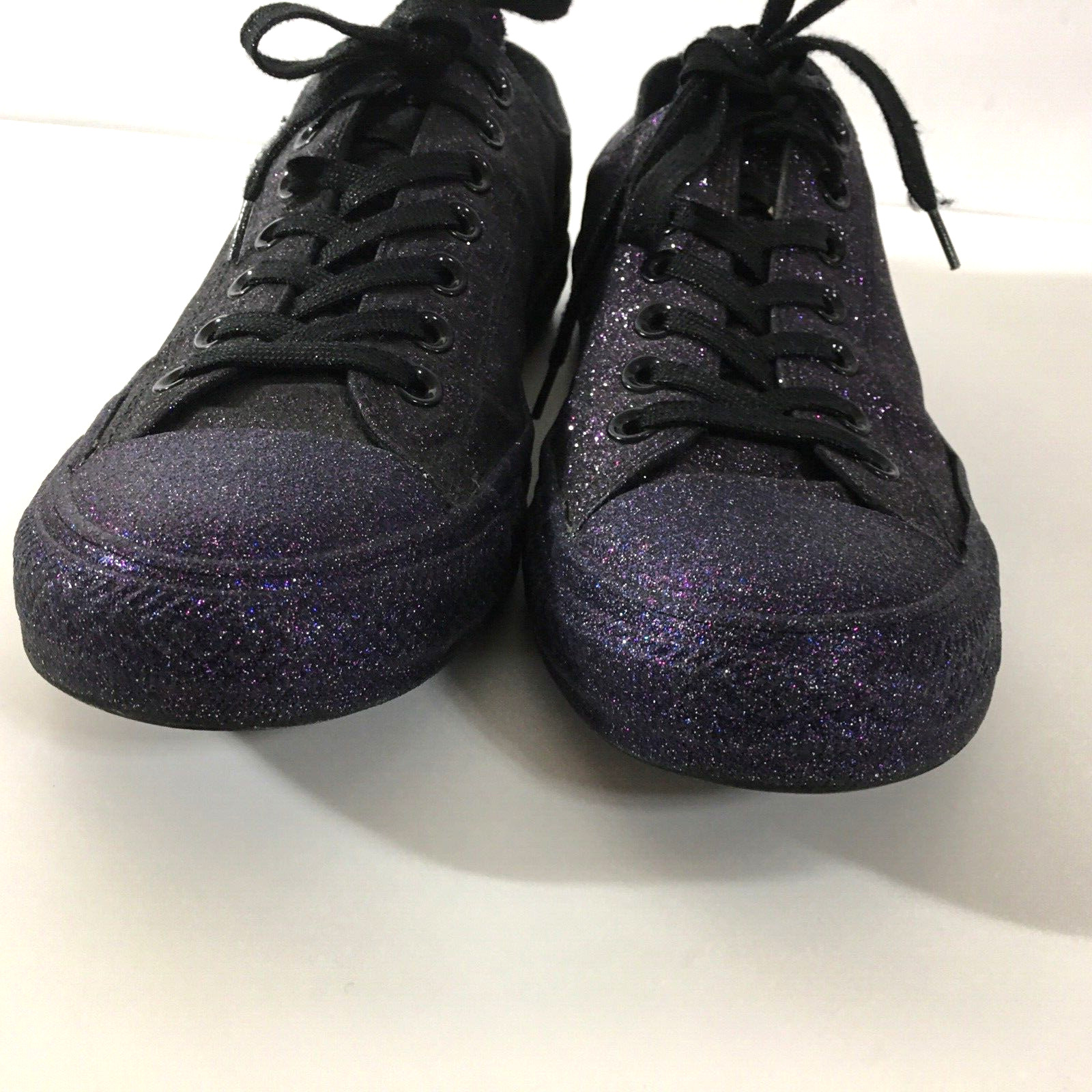 Purple Glitter Converse Chuck Taylor Ox Mens Size 9 S… - Gem