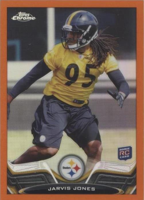 2013 Topps Chrome - Jarvis Jones #31 Orange Refractor (RC) for sale ...