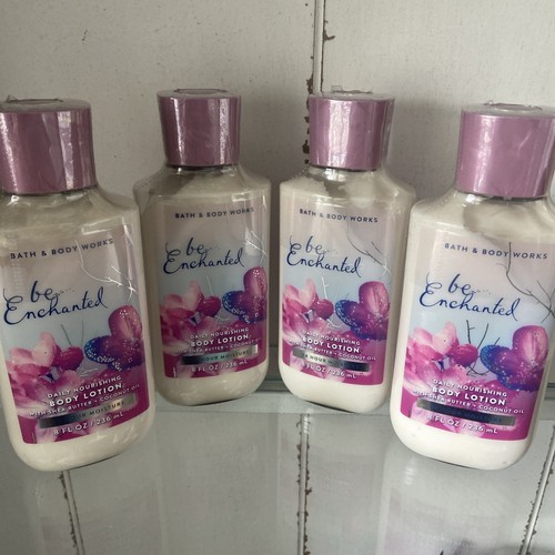 Rare Bath and Body Works Body Lotion Be Enchanted Body Lotion 4 PACK | eBay