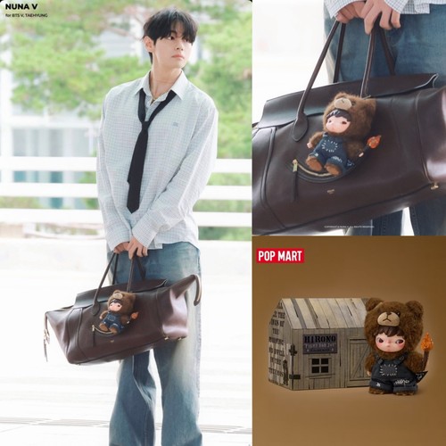 [AUTHENTIC] POPMART HIRONO LIVING WILD - FIGHT FOR JOY PLUSH DOLL V BTS ...