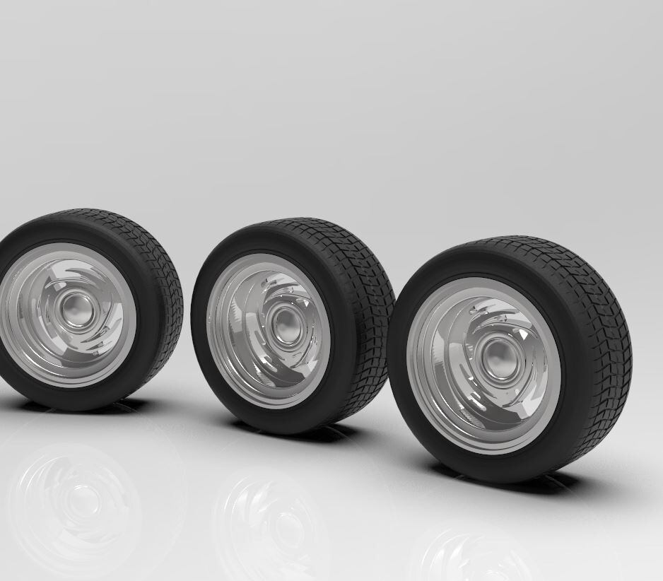 1:12 22” Sphere Wheels And Tires | eBay