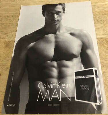 2007 Model GARRETT NEFF for Calvin Klein MAN Ad - Magazine Fragrance Ad ...