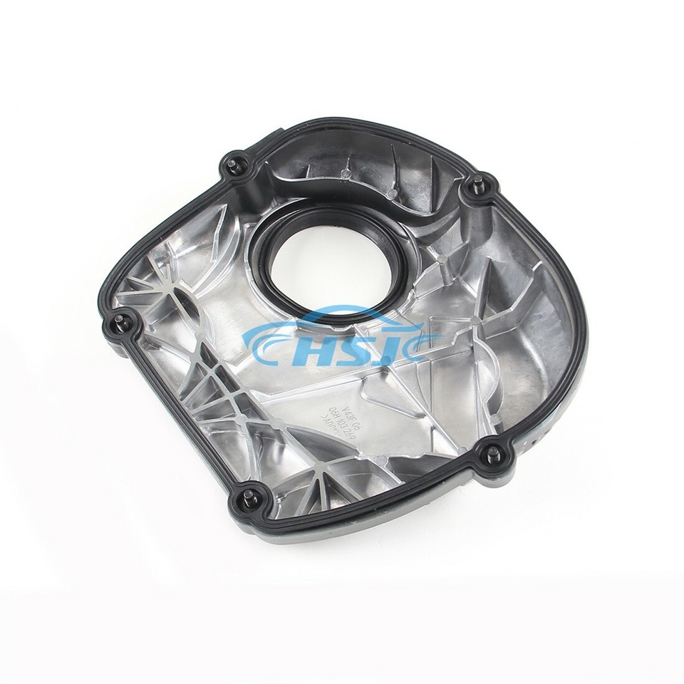Upgrade Aluminum Engine Timing Chain Cover Fit For VW Jetta Passat Audi ...