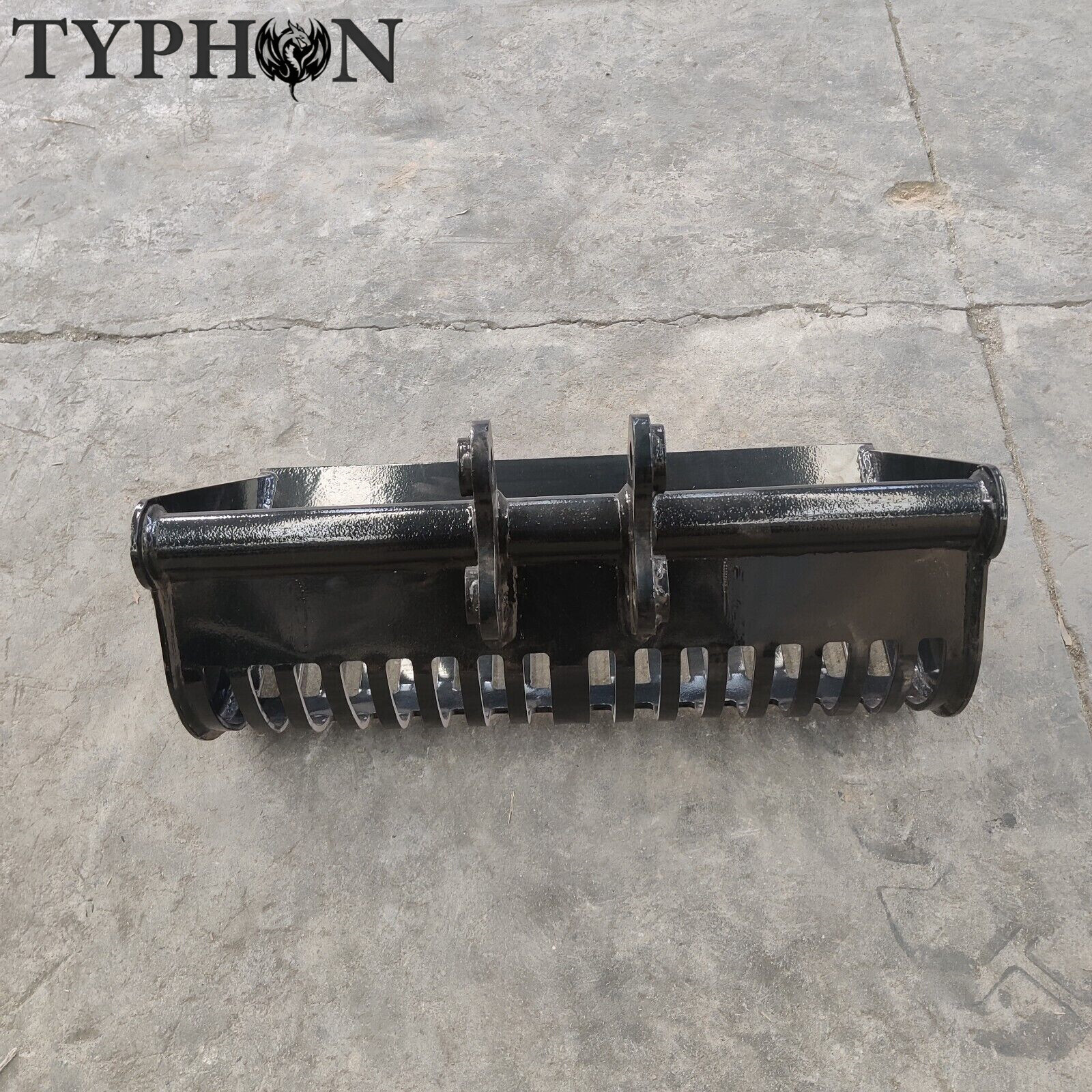 TYPHON 600mm Plain Bucket 23in Screening Buckets Attachment For Mini ...