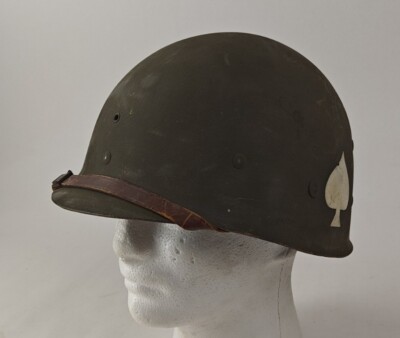 WW2 US Army 101st Airborne M1 Helmet Liner Westinghouse Marked w ...