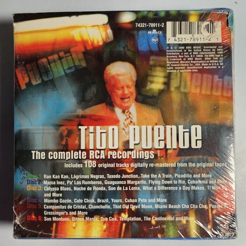 TITO PUENTE: The Complete RCA Recordings, Volume 1 (6 CD Box Set) NEW ...