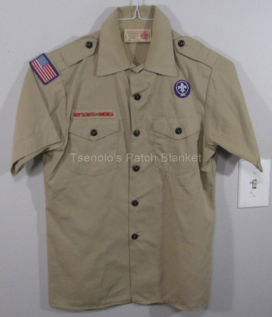Boy Scout now Scouts BSA Uniform Shirt Size Youth Large SS FREE ...
