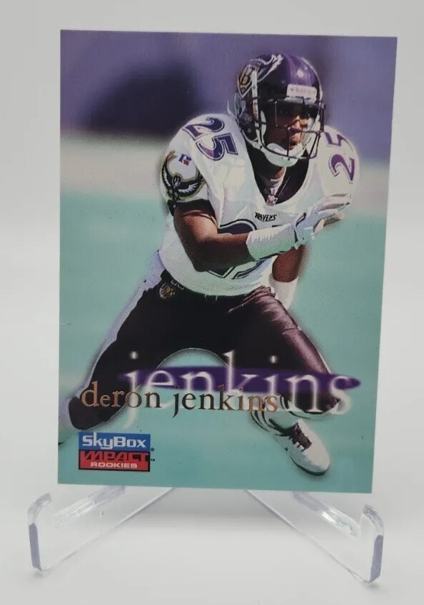 DeRon Jenkins - Skybox - 1996 - Impact Rookies - Ravens - #4 | eBay