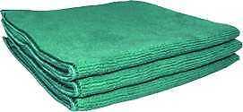 Lot de 5 chiffons microfibre vert 38x38cm - TAMPEL - les microfibres | eBay