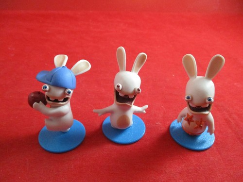3 Rabbids Invasion 2014 Ubisoft Mini Toy Display Figure - Bikini ...