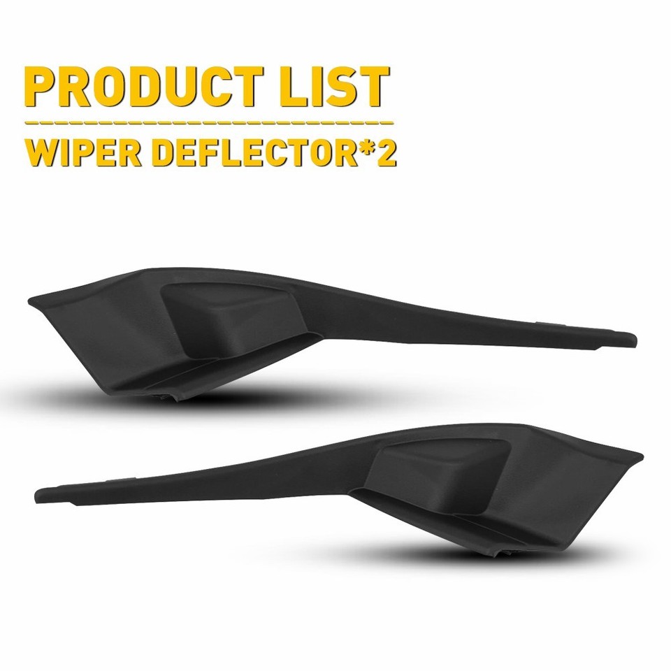 2x Windshield Wiper Grille Trim Panel For 2014-2018 Subaru Forester ...