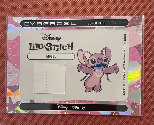 Cybercel Disney Lilo & Stitch ANGEL Series 1 Super Rare Unscanned 1st ...