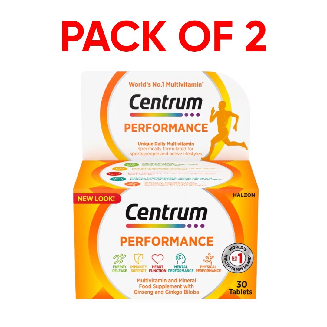 Centrum Performance 30 Tablets-PACK OF 2 | eBay