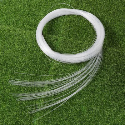 50 PCS End Glow Fiber Optic Cable Glow Fiber Optic Light Cable Star Sky ...