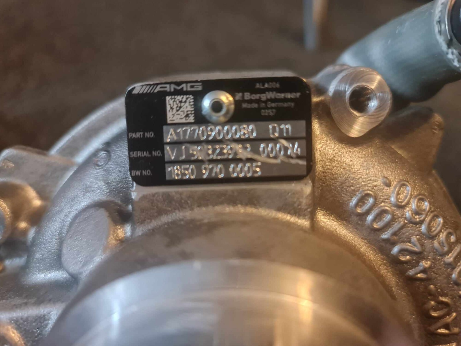 Turbocharger+MERCEDES+C-class+W205+AMG+C+63+A1770900080+OEM for sale ...