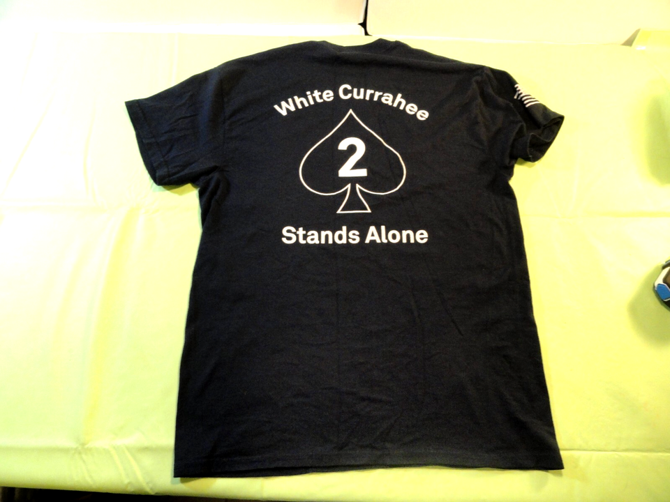 DISCONTINUED 2-506 INFANTRY REGIMENT WHITE CURRAHEE UNIT SHIRT BLUE ...