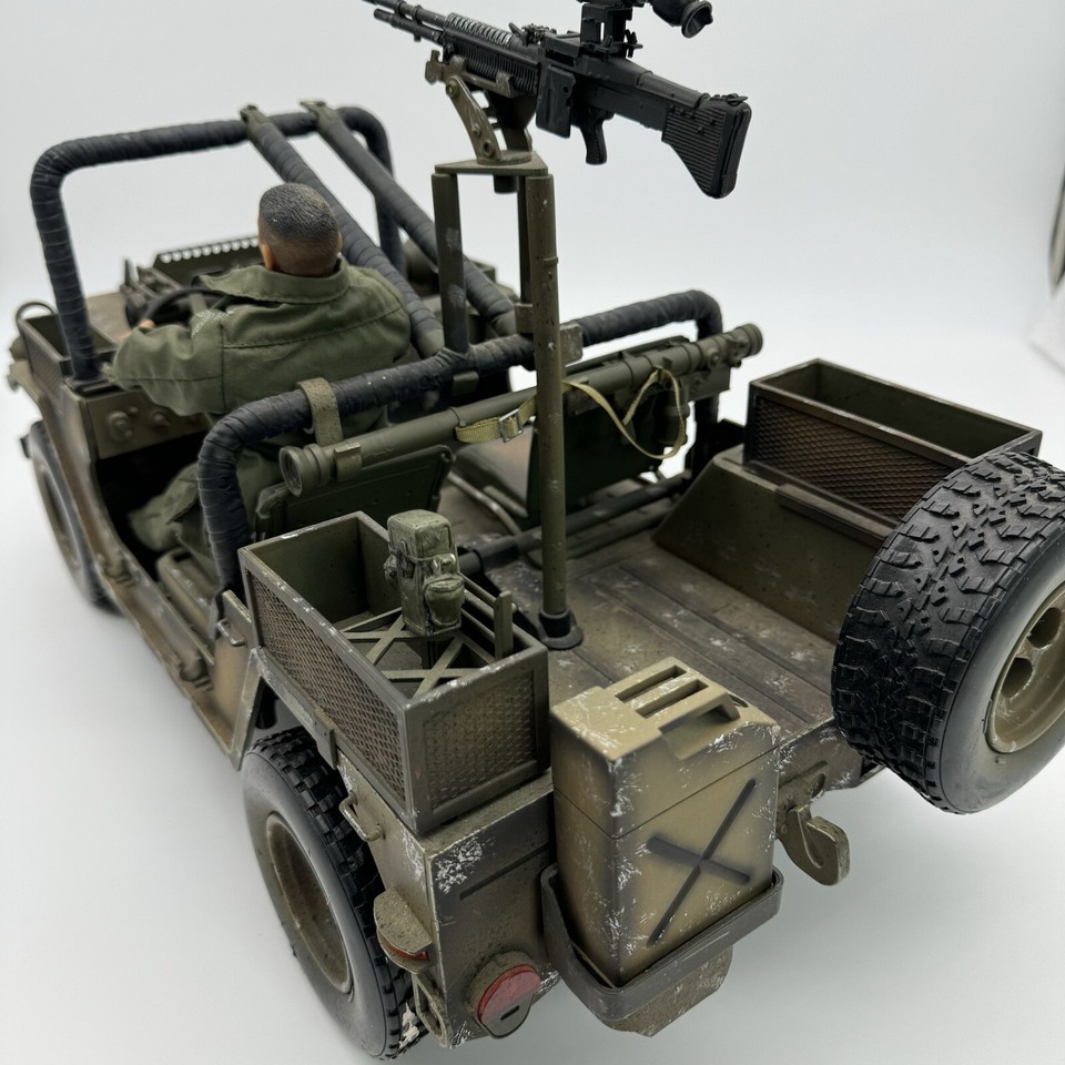 1/6 SCALE 21ST CENTURY TOYS 1999 NAVY SEAL M151-A2 SPECIAL OPS JEEP ...