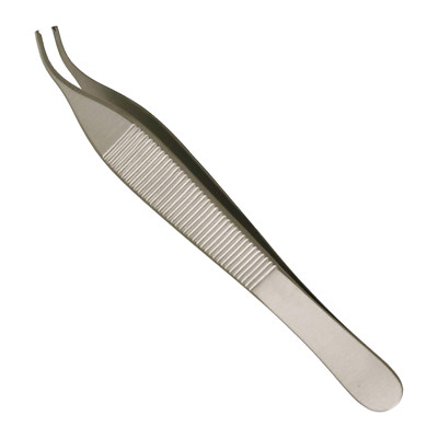 Adson Tissue Forceps, 4.75", Angled, 1 x 2 Teeth, Delicate, Premium | eBay