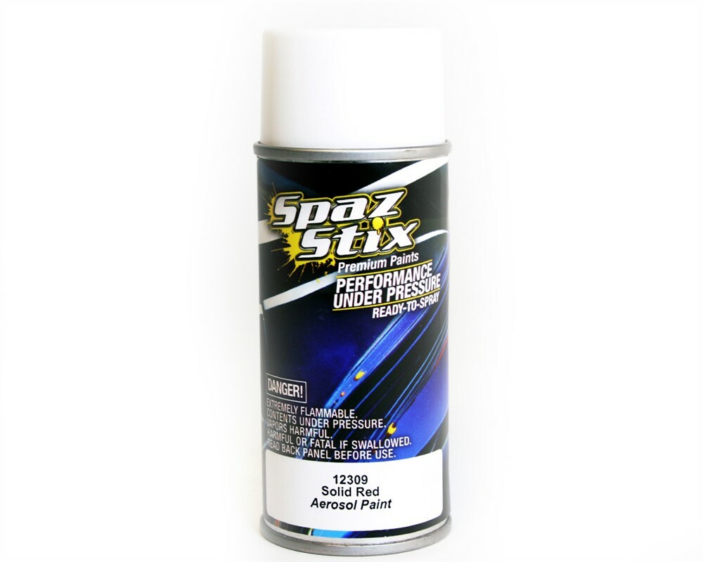 Spaz Stix Solid Red Aerosol Paint (3.5oz) - SZX12309 | eBay