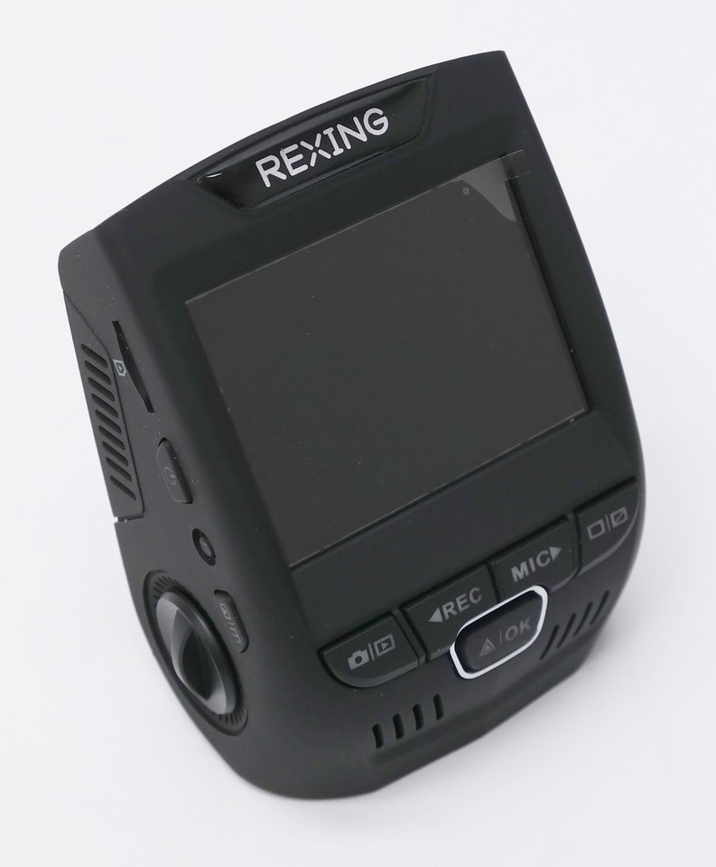 Rexing V1P Plus V1P-PLUS-BBY 4K UHD Front and Rear Dash Cam Black (good ...