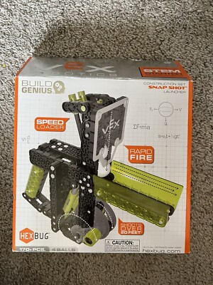 VEX Robotics: Snap Shot Ball Launcher - STEM Starter Construction ...