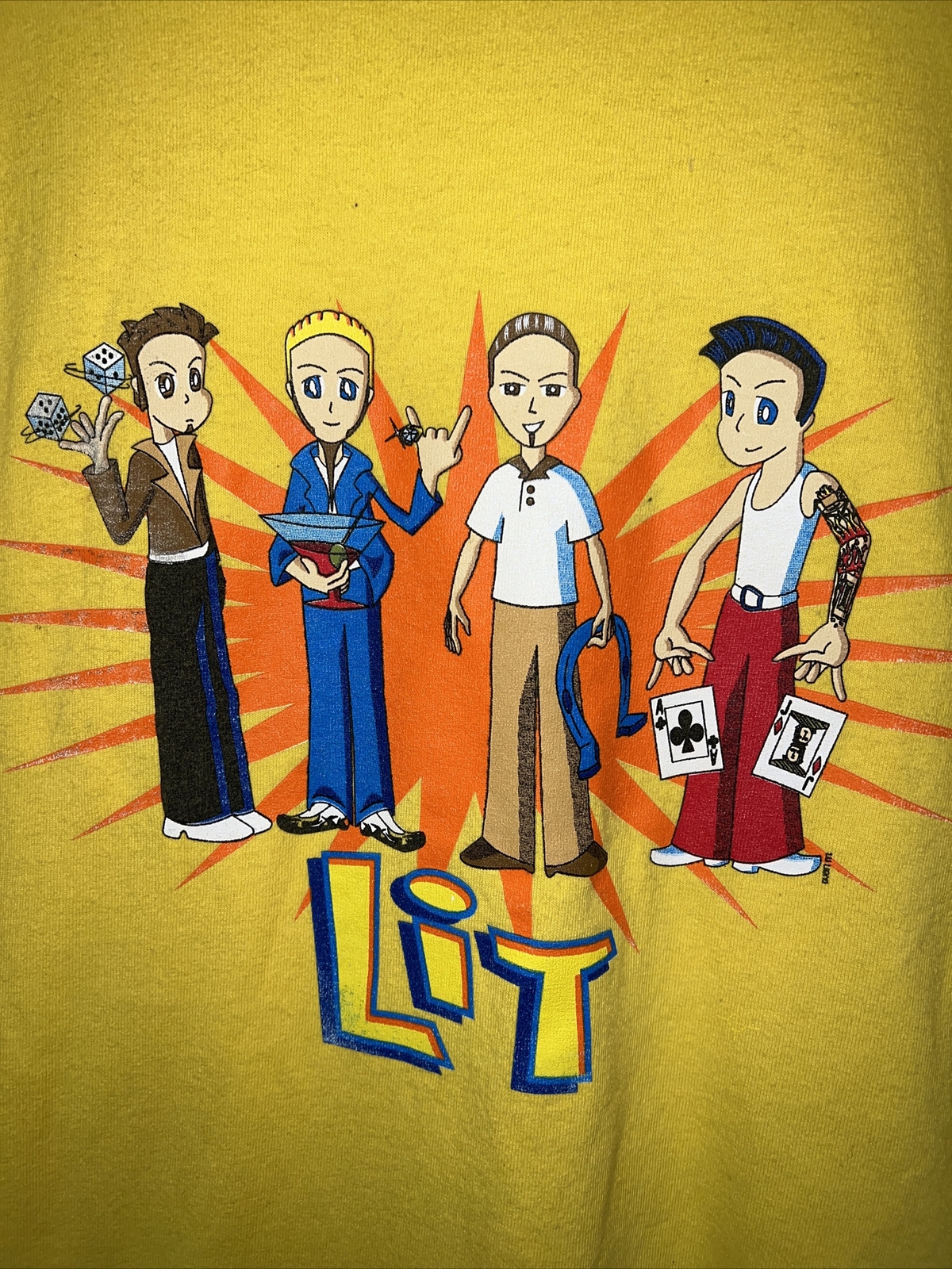 Vintage Lit Band Shirt Sz XL AAA | eBay