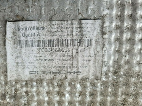 Porsche Panamera Turbo 970 Front Engine Undertray 97050411709 | eBay UK