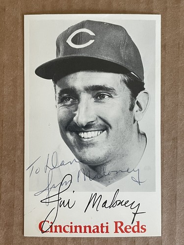 1970 Jim Maloney Cincinnati Reds Signed Team Issue Postcard | eBay