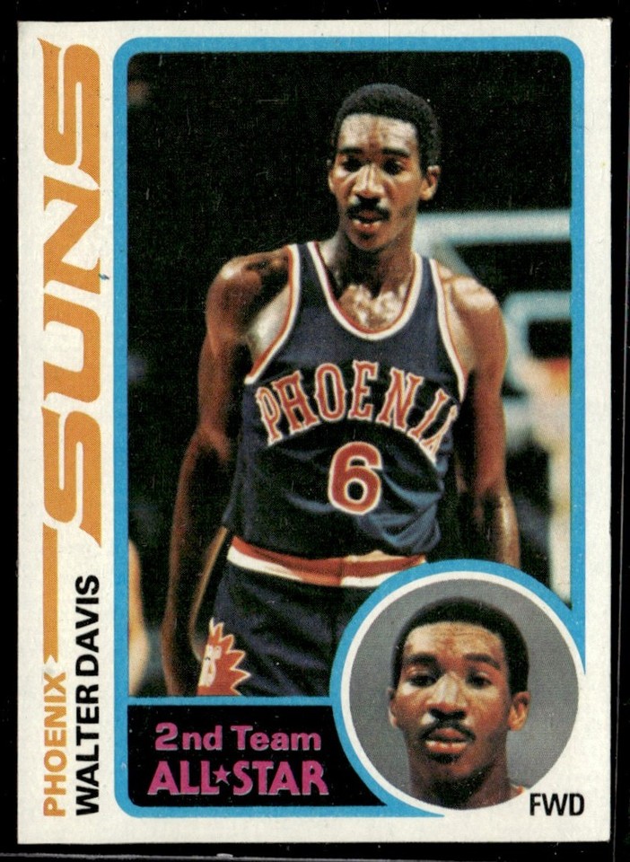 1978-79 TOPPS WALTER DAVIS RC PHOENIX SUNS #10 | eBay