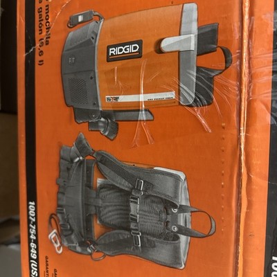 RIDGID 6 Qt. (1.5 Gal.) NXT Backpack Vacuum Cleaner HDB600. 2 ...