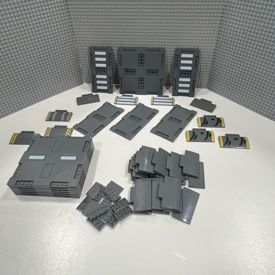 Lego Brick Modified Plate Lot (16x16x2/3) 69958 + 71771 + 71772 + 3069 ...