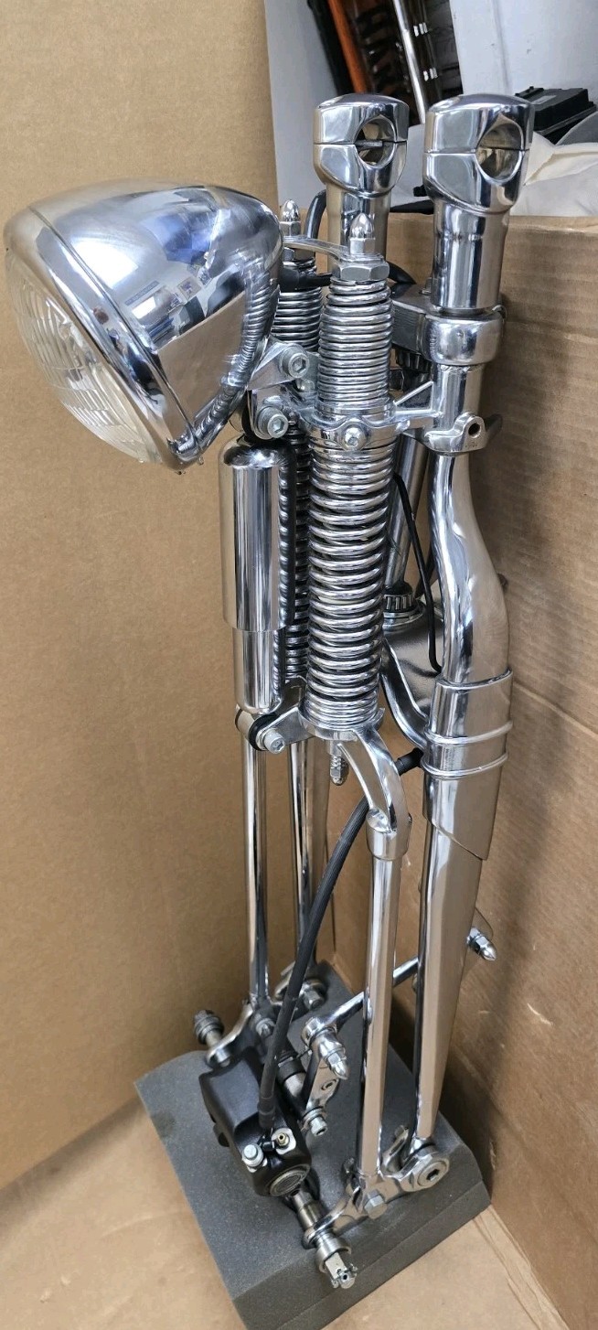 OEM Harley Davidson Motorcycle FLSTS Heritage Springer complete Front ...