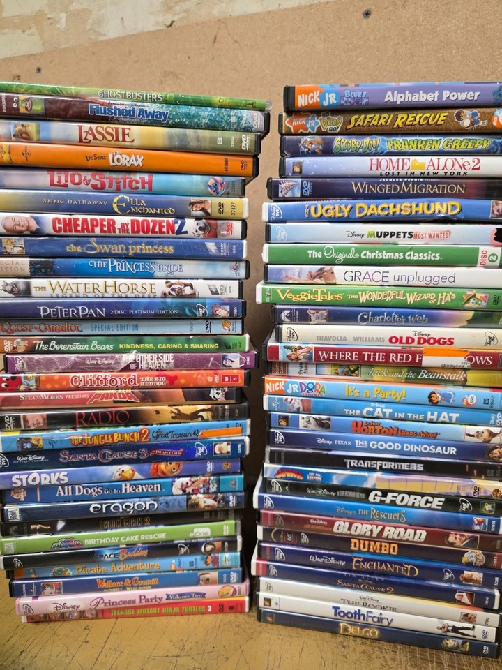 Kids Family Cartoon Disney Animation Movie DVD - Choose Title-In ...