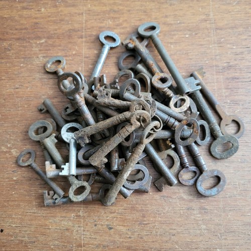 Lot Of 10 Antique / Vintage Skeleton Keys Barrel Keys Mixed | eBay
