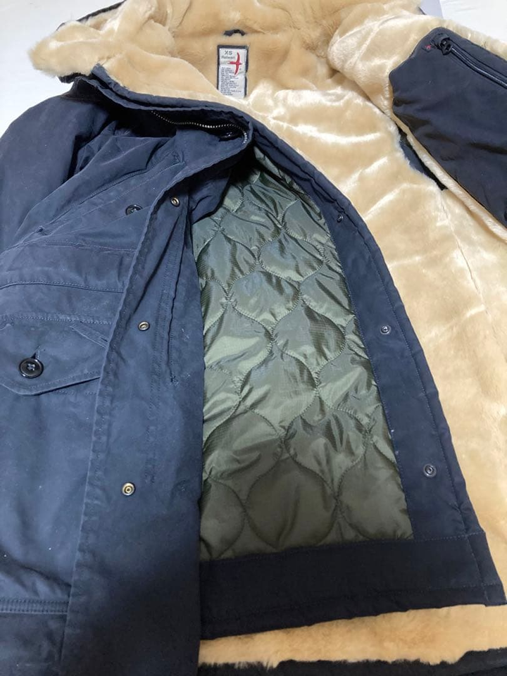 Relwen Ron Herman M-47 Military Jacket Arctic Parker Mens Outerwear ...