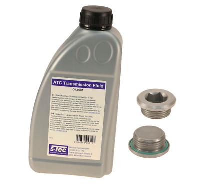 Transfer Case Fluid 1 Liter OEM TF-0870 (SAE 75W) + Drain Fill Plugs ...