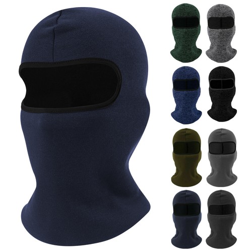 Cold Weather Thermal Balaclava Motorcycle Fleece Neck Warmer Full Face ...
