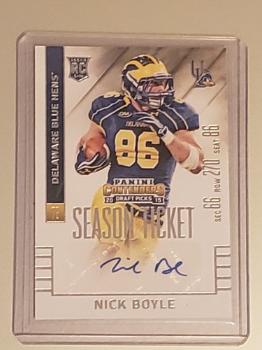 Nick Boyle 2015 Contenders Draft Picks Rookie Auto Card #228 A217 | eBay