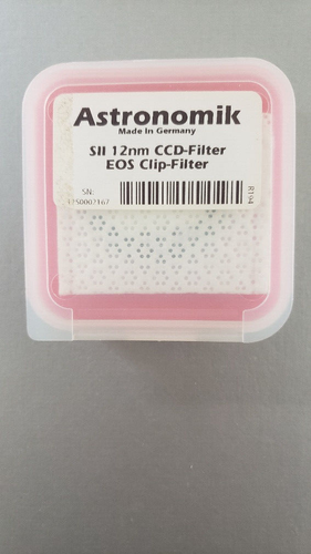 Astronomik 12nm SII CCD EOS Clip Filter - 1.25" | eBay