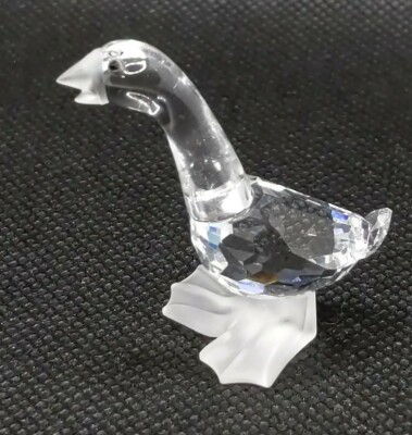 Swarovski Crystal Goose TOM GOSLING Figurine retired excellent ...