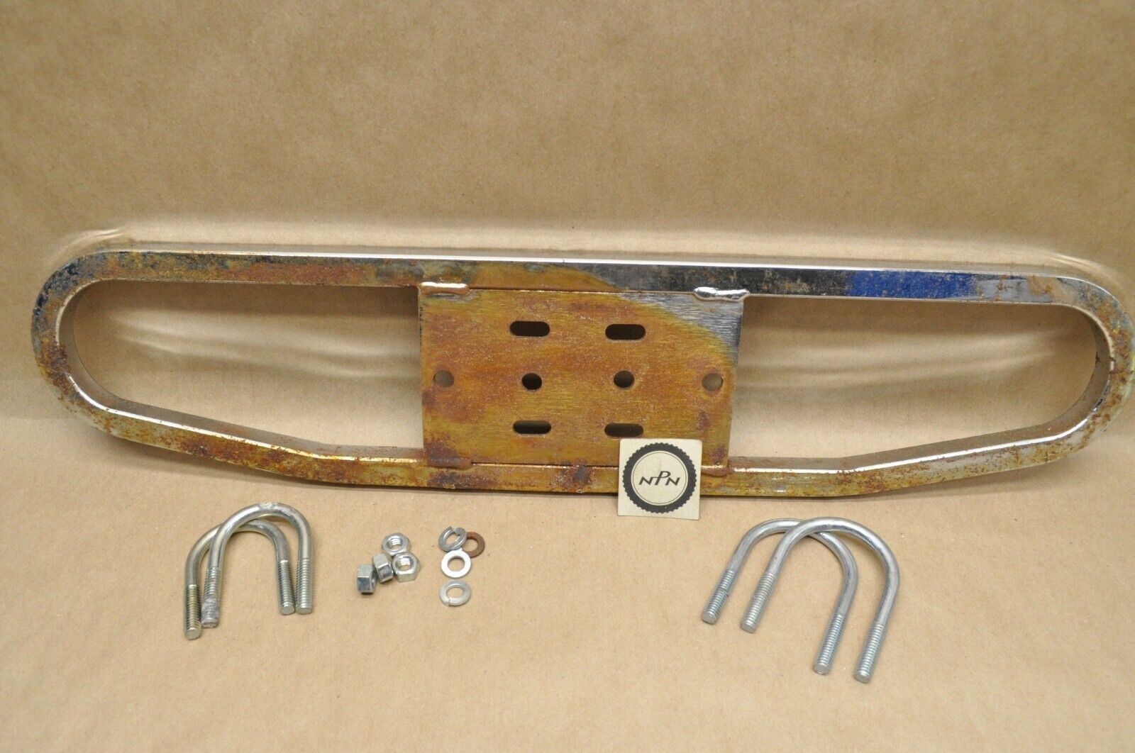 Motorcycle Foot Highway Crash Bar Engine Guard Mount Kit NOS Vintage ...