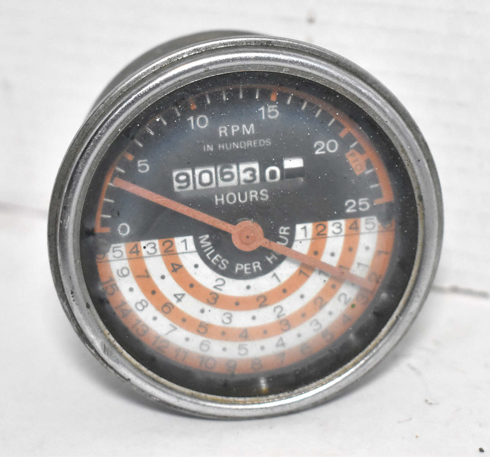 Vintage Oliver Tractor Speed-O-Tach Tachometer Speedometer 167802A | eBay