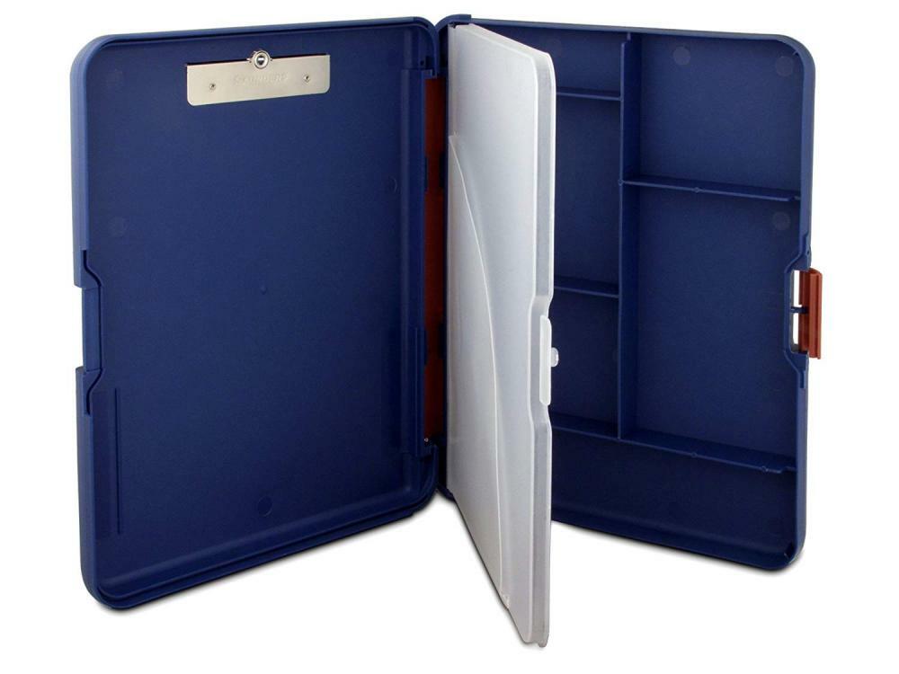 Saunders WorkMate II 00475 Plastic Storage Clipboard - Blue Black ...