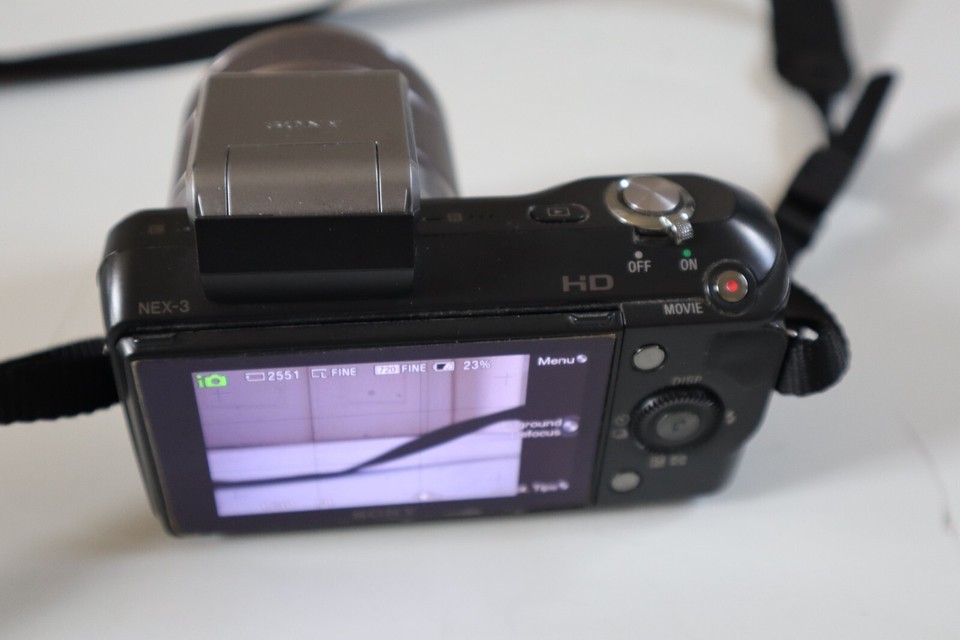Sony Alpha NEX-3 14.2 MP Digital Camera With Sony SEL1855 Lens Tested ...
