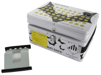 Bat-Safe Lipo Battery Fire Resistant Safe Lipo Battery Charging Box | eBay