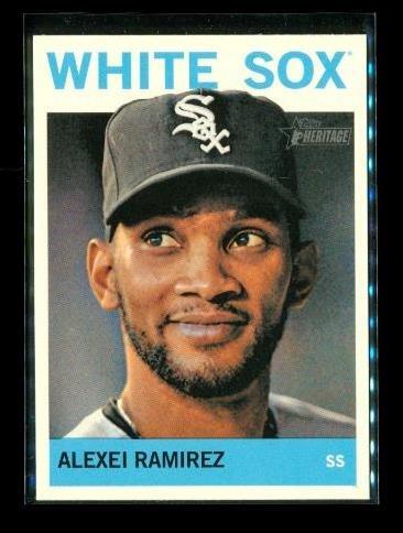 2013 TOPPS HERITAGE Baseball Trading Card #352 ALEXEI RAMIREZ Chicago White Sox | eBay