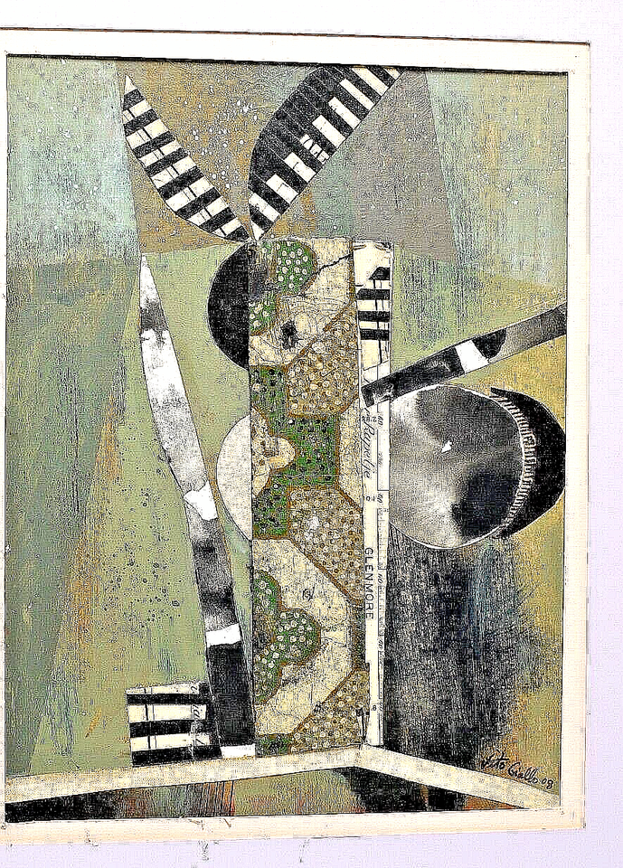 Vito Giallo , Artist ,2 Fine Art ,Mixed Media Collages/ Of Warhol Era ...