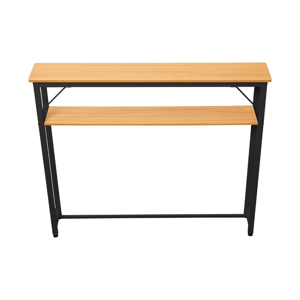 1/2 Tier Console Table Hallway Narrow Table Sofa Table Compact Display ...