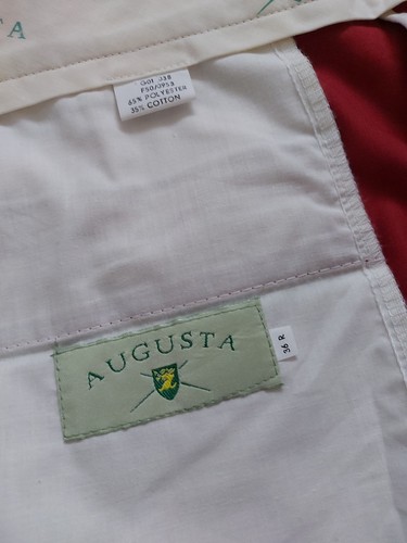 MEYER ‘Augusta’ Men’s Red Golf Trousers Straight Leg W36 R | eBay