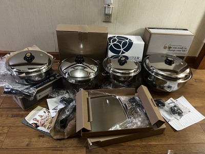 Saladmaster Cookware Limited ed. 12 , 6 Stock Pot , Skillet, Wok ...
